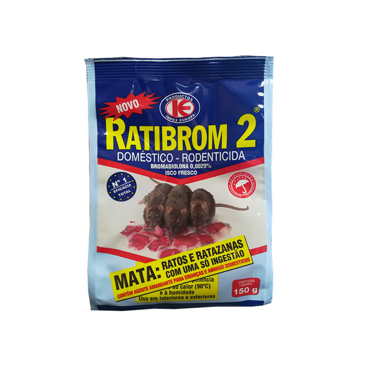 RATICIDA RATIBROM 2 PASTA 29PPM 150GR - SF0183848_00000 - Agritorres