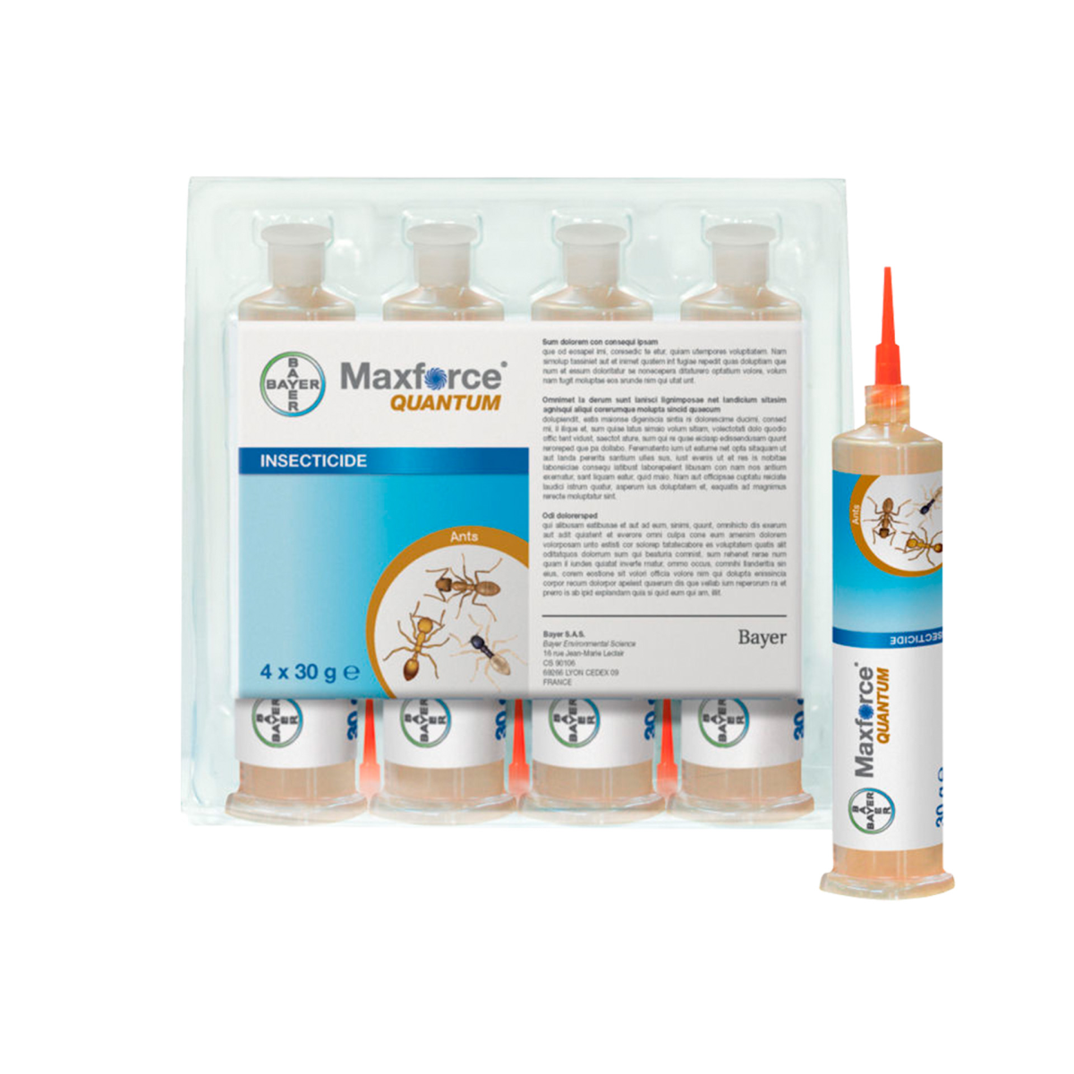 INSETICIDA MAXFORCE QUANTUM 4X30GR - SF0153645_00000 | Agritorres