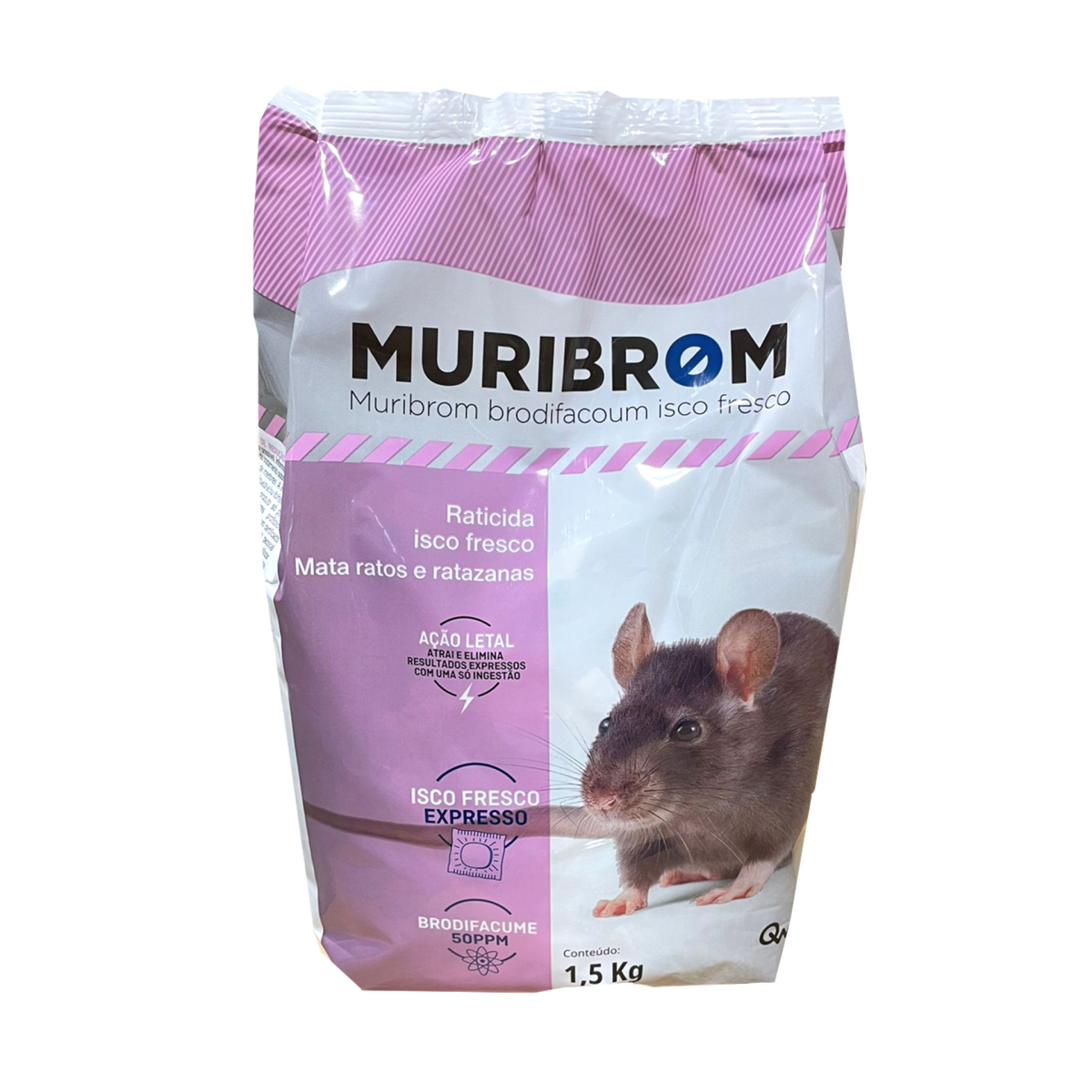 RATICIDA MURIBROM ISCO FRESCO BRODIF 50PPM 1,5KG - SF0286488_00000 ...
