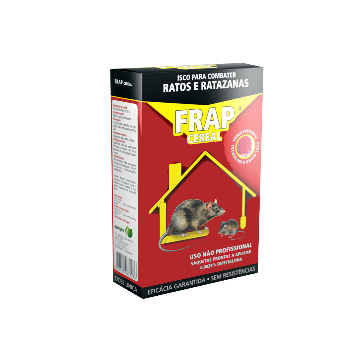 RATICIDA FRAP DIFETIALONA CEREAL 25PPM 150GR - SF0181504_00000 | Agritorres